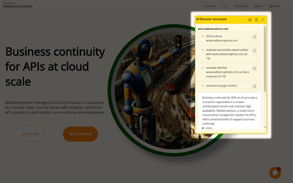 AI Browser Assistant for Google Chrome - Extension Download