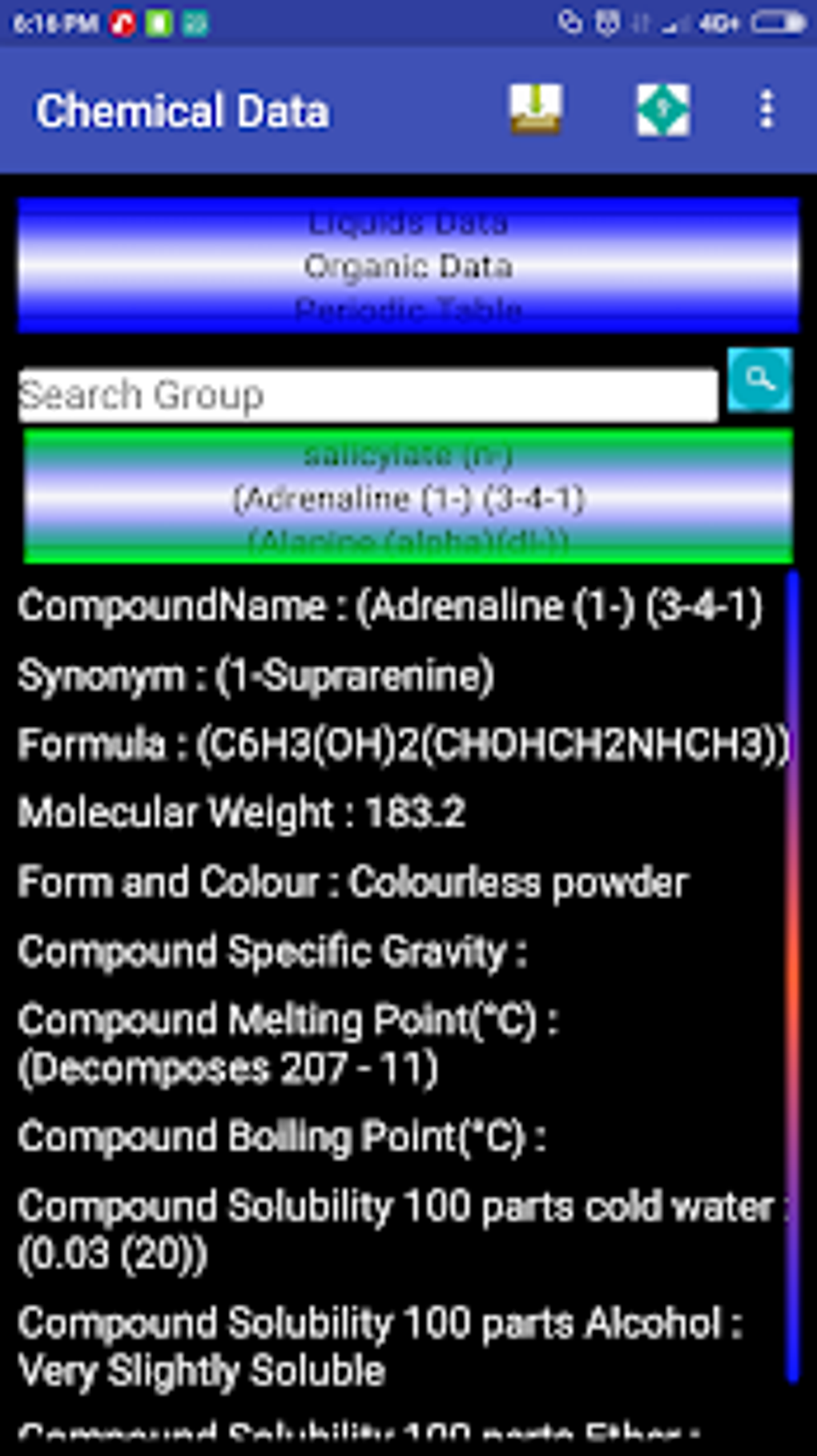 ChemistryEngineering Dataunitscalculations free APK for Android - Download
