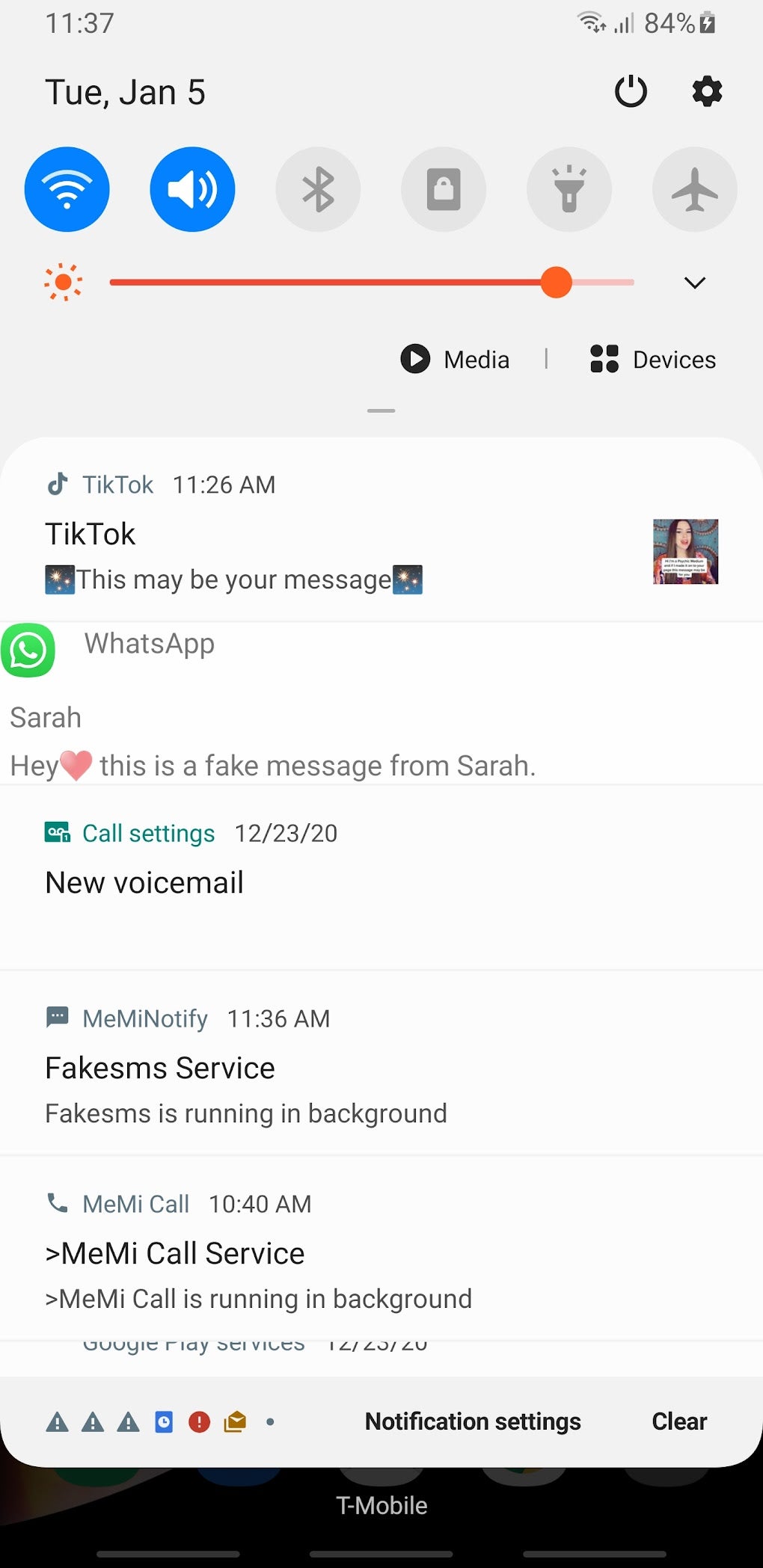 Memi Notify Make Fake Notifications Ios Lockscreen For Android Download