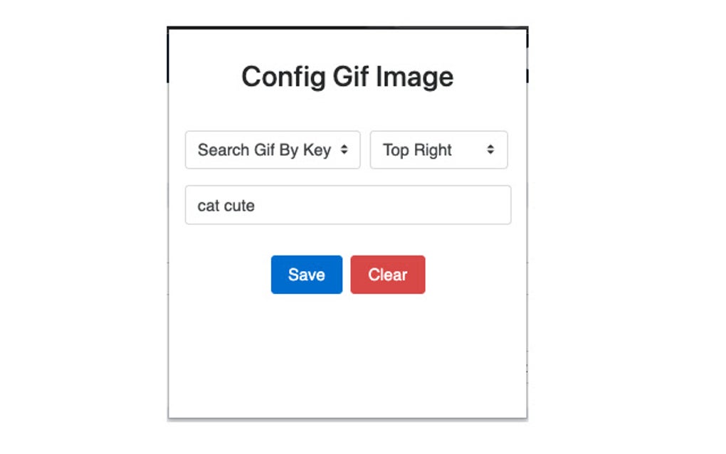 Display Gif Image Extension для Google Chrome - Расширение Скачать