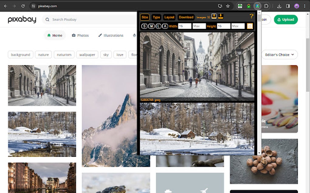 Image Downloader - Save all the images on the page para Google Chrome ...