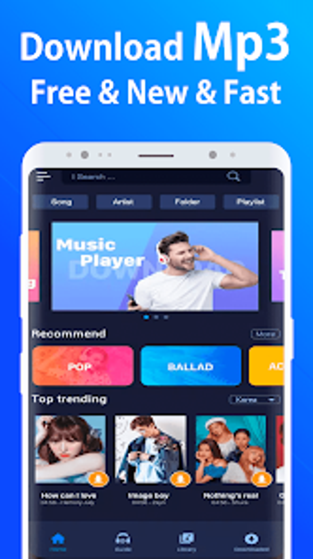 Android 용 Music Downloader Mp3 Player - 다운로드