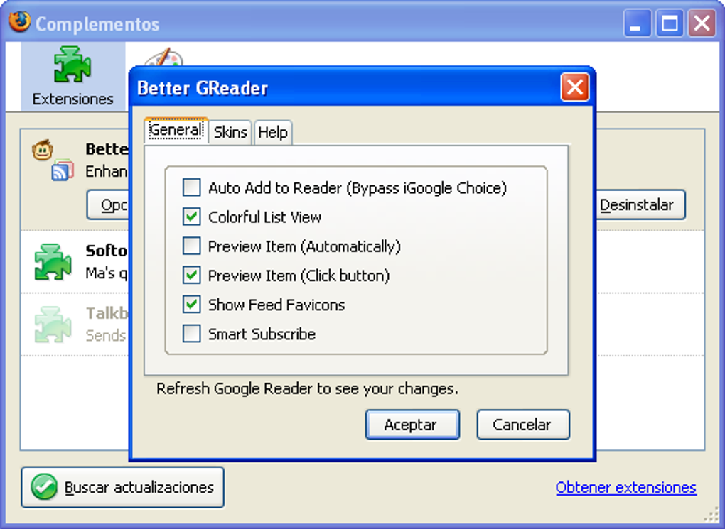 Better GReader - Descargar