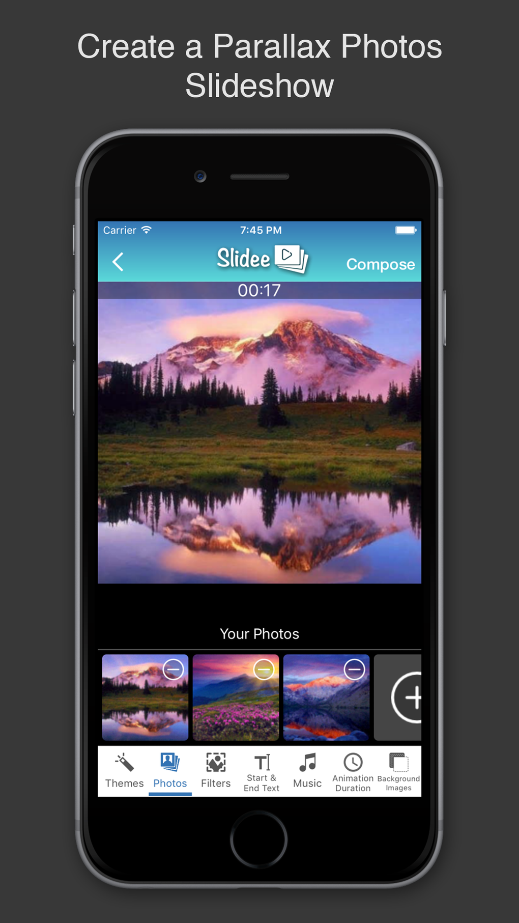 Photo Slideshow Maker w Music para iPhone - Descargar