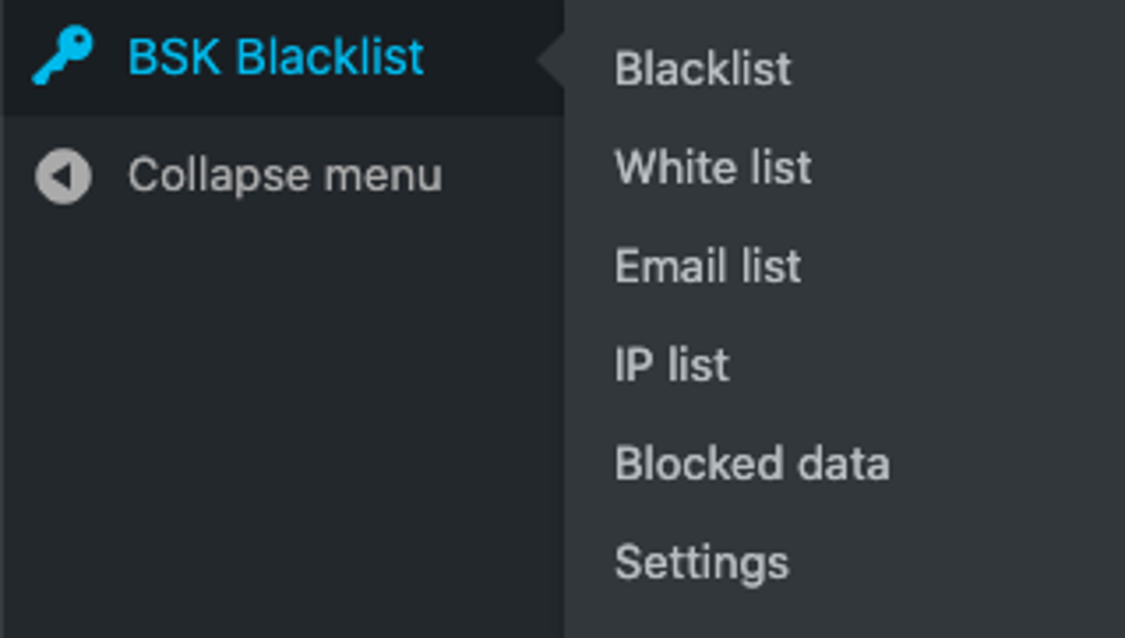 BSK Forms Blacklist for WordPress - Download