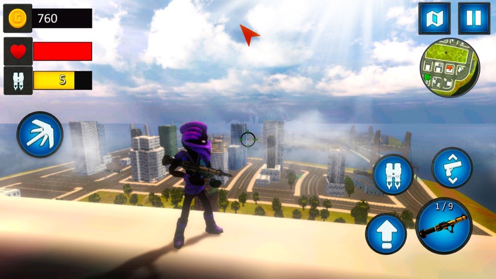 Rope Stickman: Swinging Hero per iPhone - Download