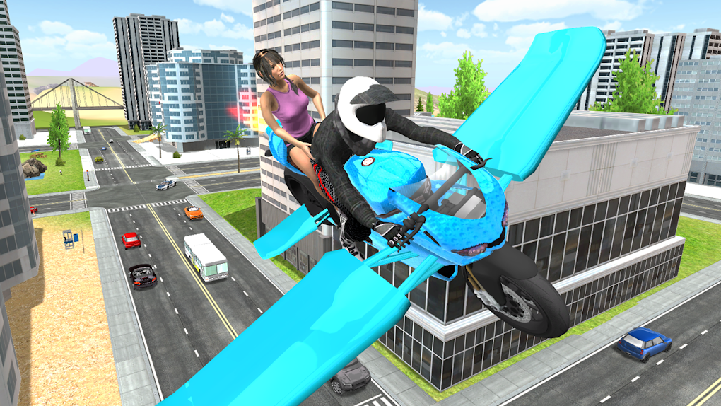 Flying Motorbike Simulator para Android - Descargar