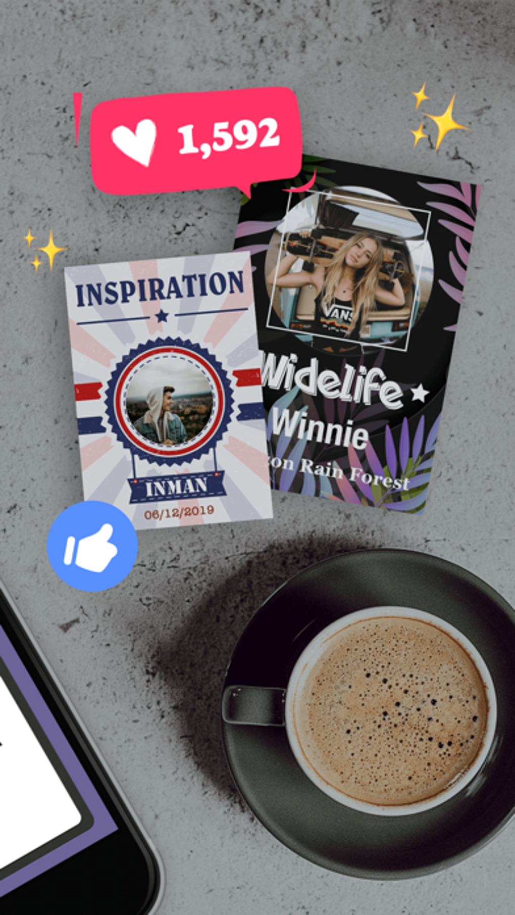 Magic Profile Poster Maker para iPhone - Descargar