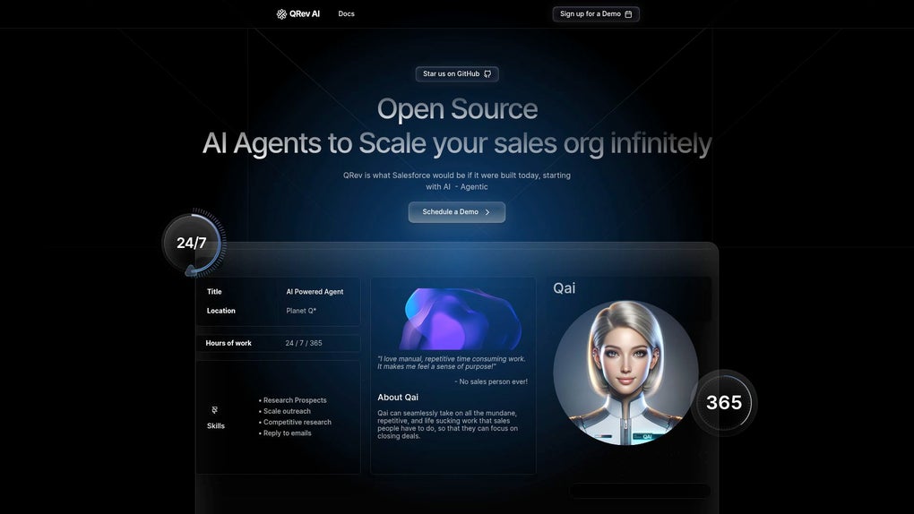 QRev for AI business: review, features & use cases
