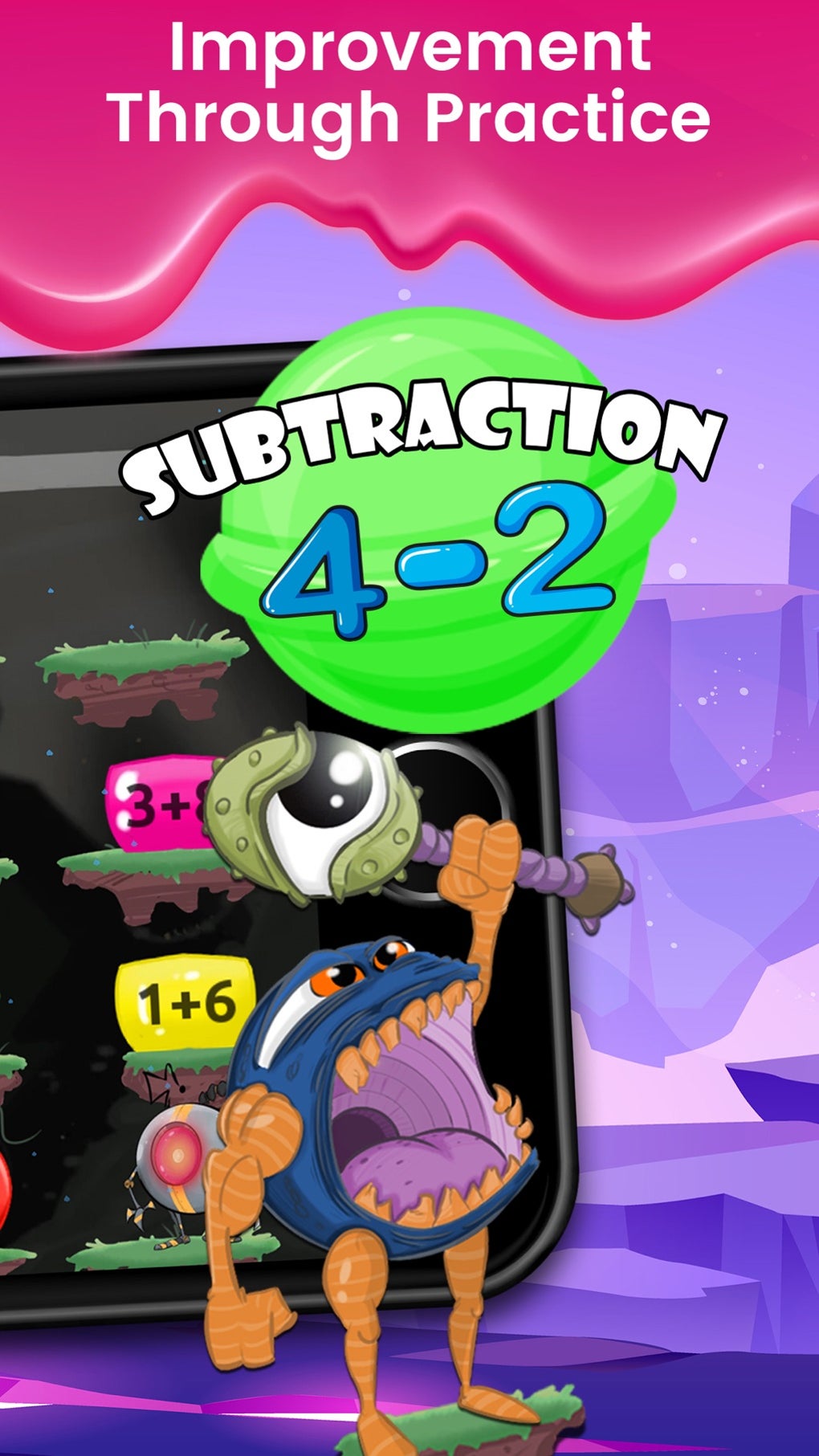 Monster Math : Kids Fun Games for iPhone - 無料・ダウンロード