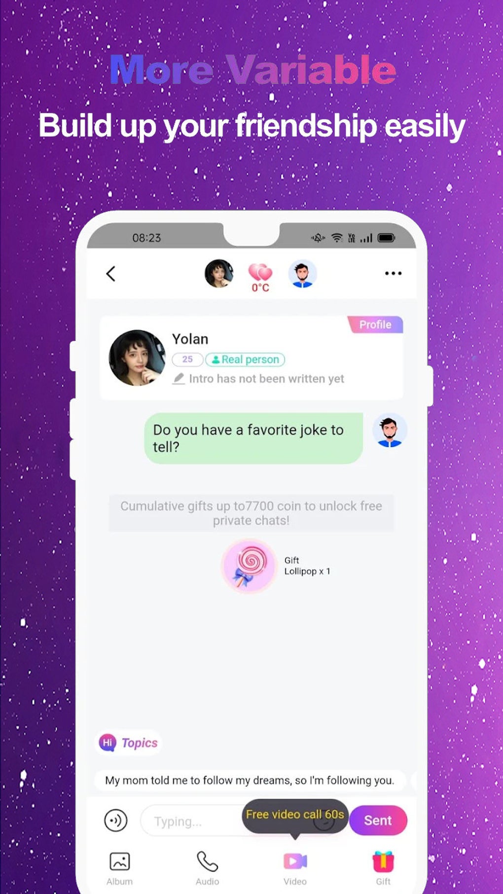 Higo-Chat with real friends for Android - Download