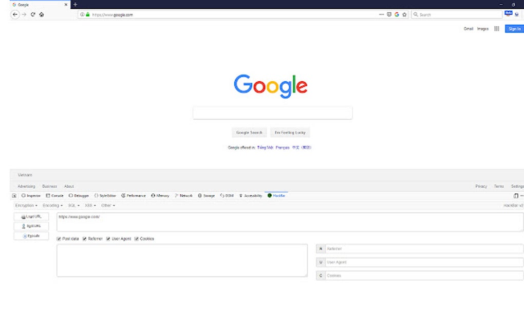 HackBar for Google Chrome - Extension Download