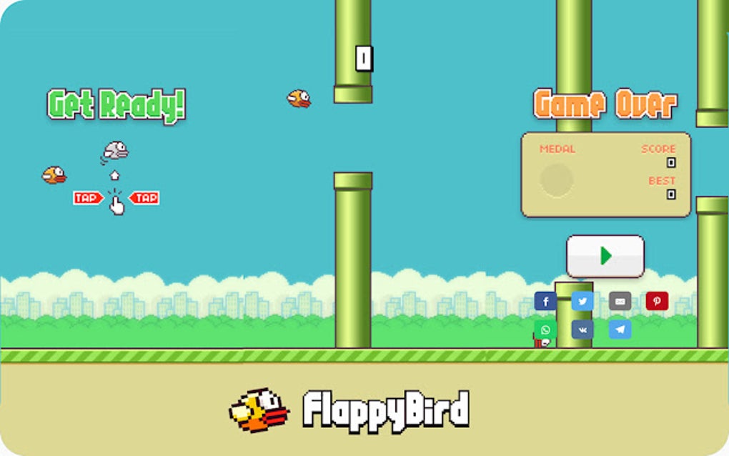 Flappy Bird Offline. Desktop Version per Google Chrome - Estensione Download