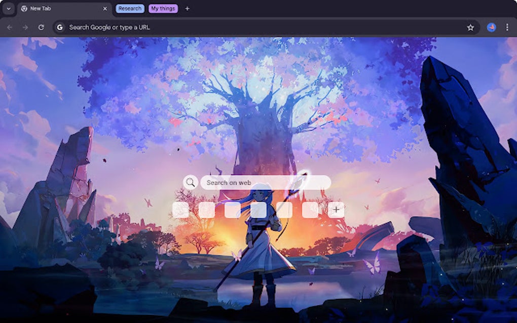 Frieren Live Wallpaper for Google Chrome - 拡張機能 無料・ダウンロード