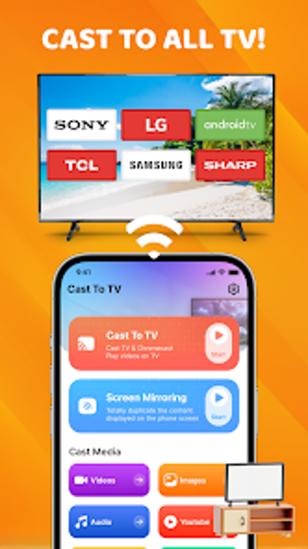 TV Cast - Share Screen To TV para Android - Descargar