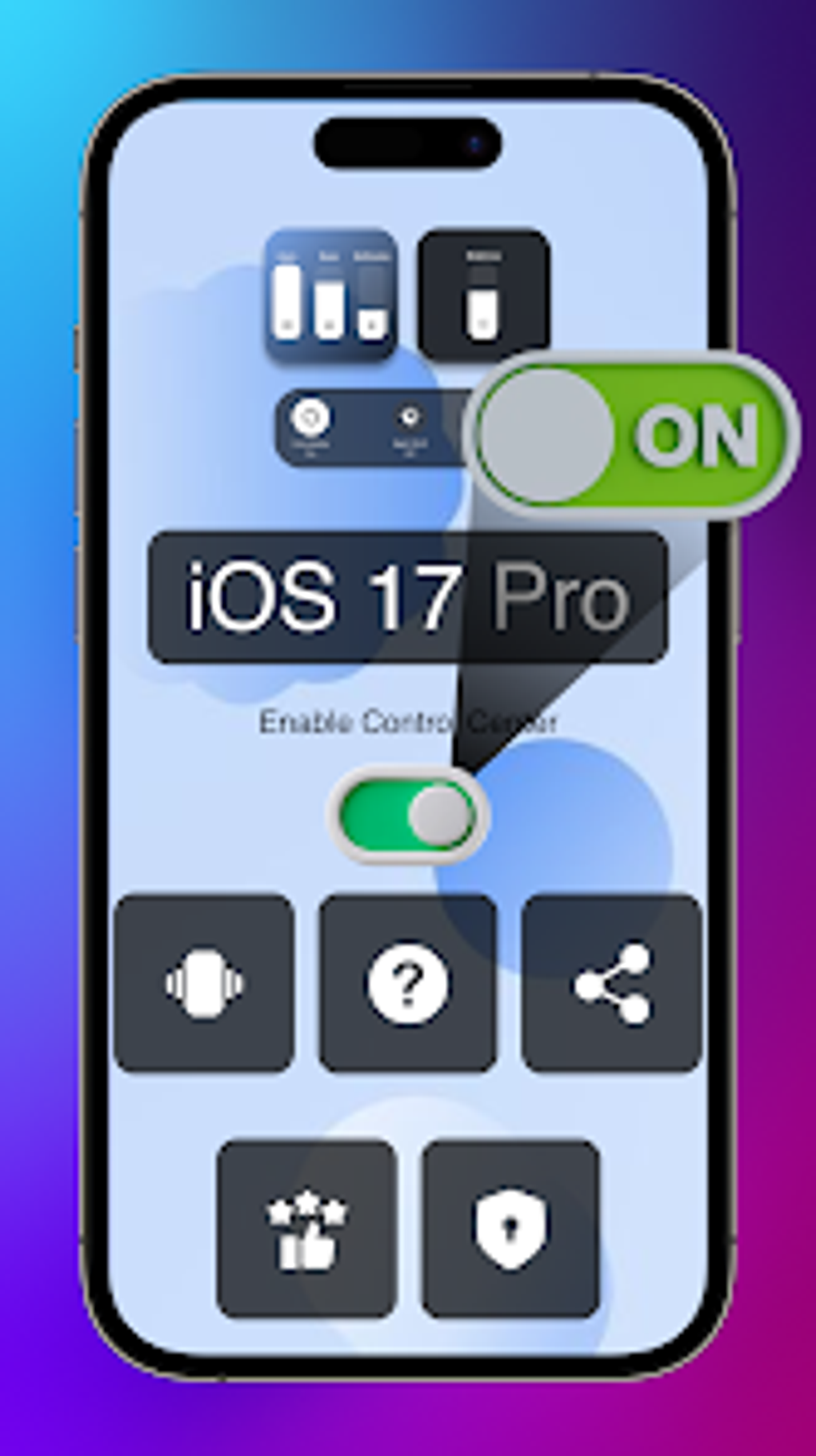 Android 용 Control Center iOS 17 - 다운로드