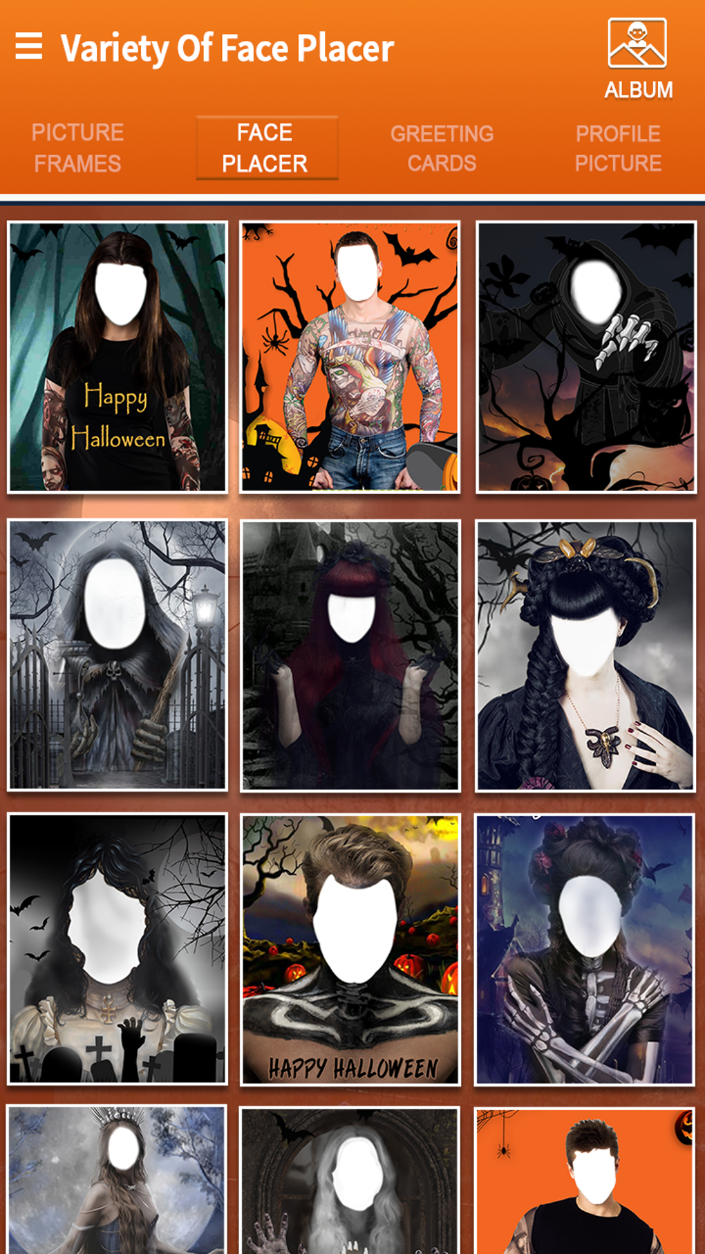 Halloween Cards Photo Editor for Android - Download