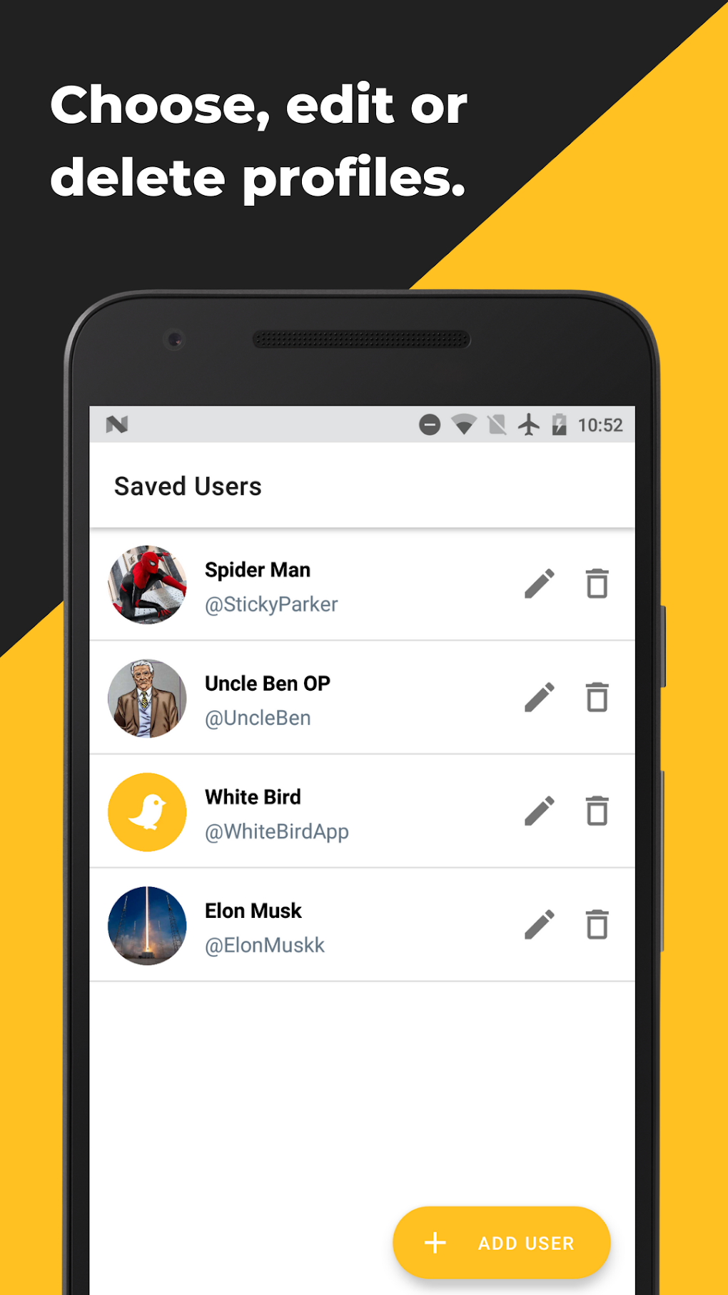 White Bird: Tweet Generator para Android - Descargar