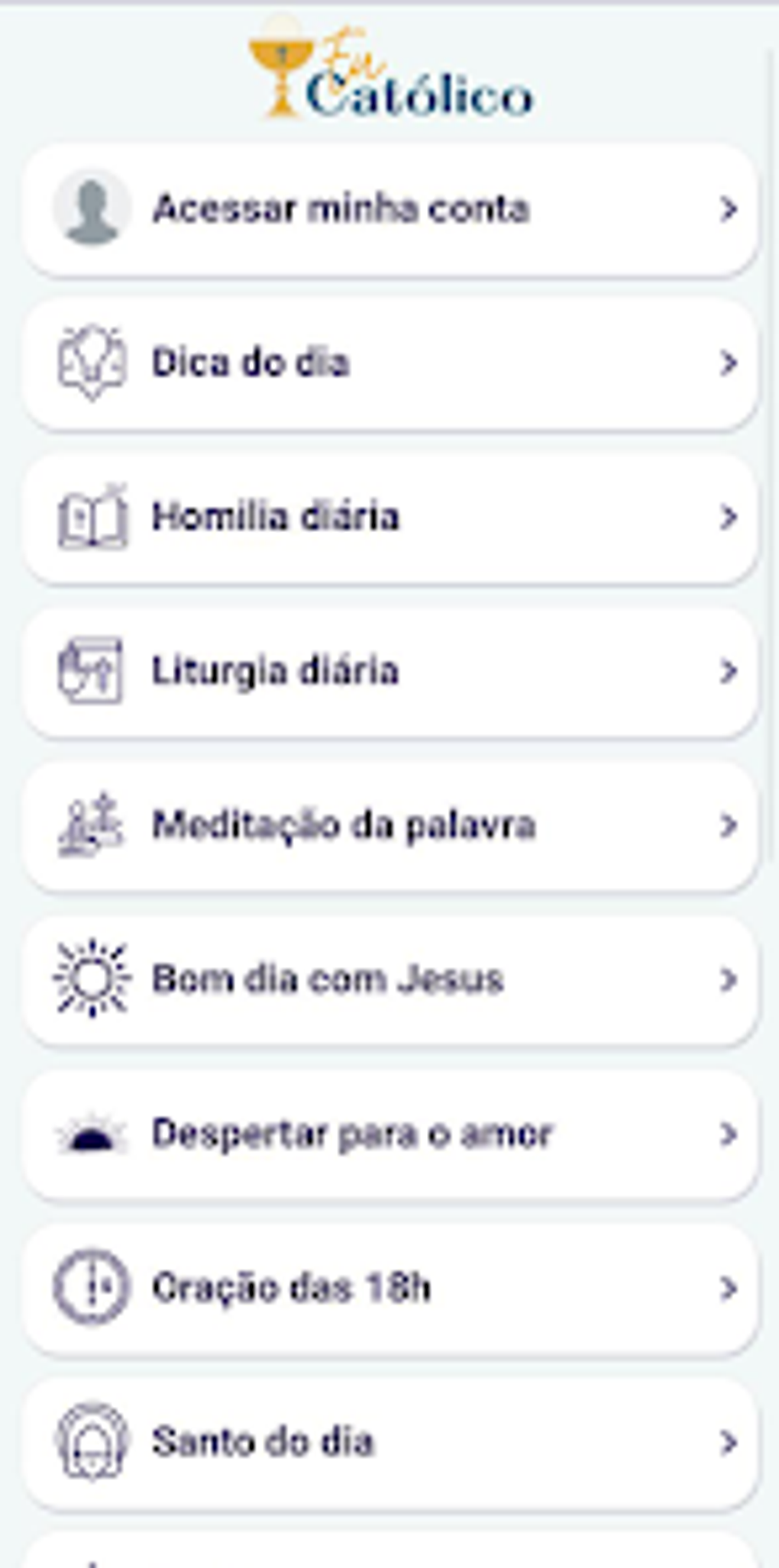 Eu Católico para Android - Descargar