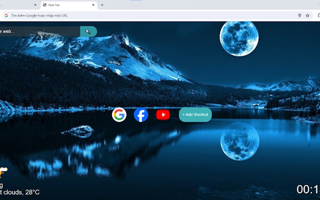 Custom Midnight Serenity para Google Chrome - Extensión Descargar