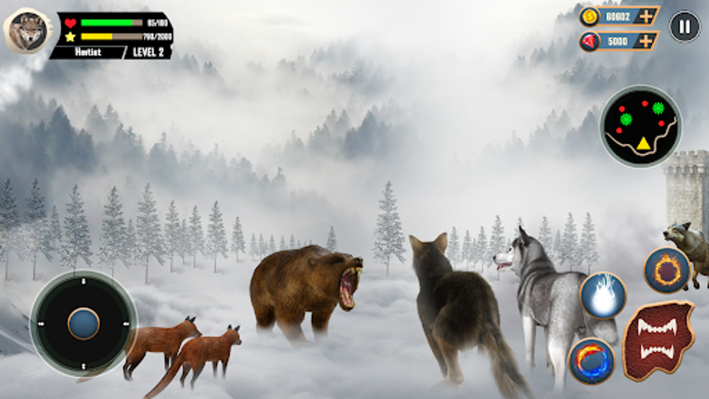 Wild Wolf Simulator Games 3d para Android - Descargar