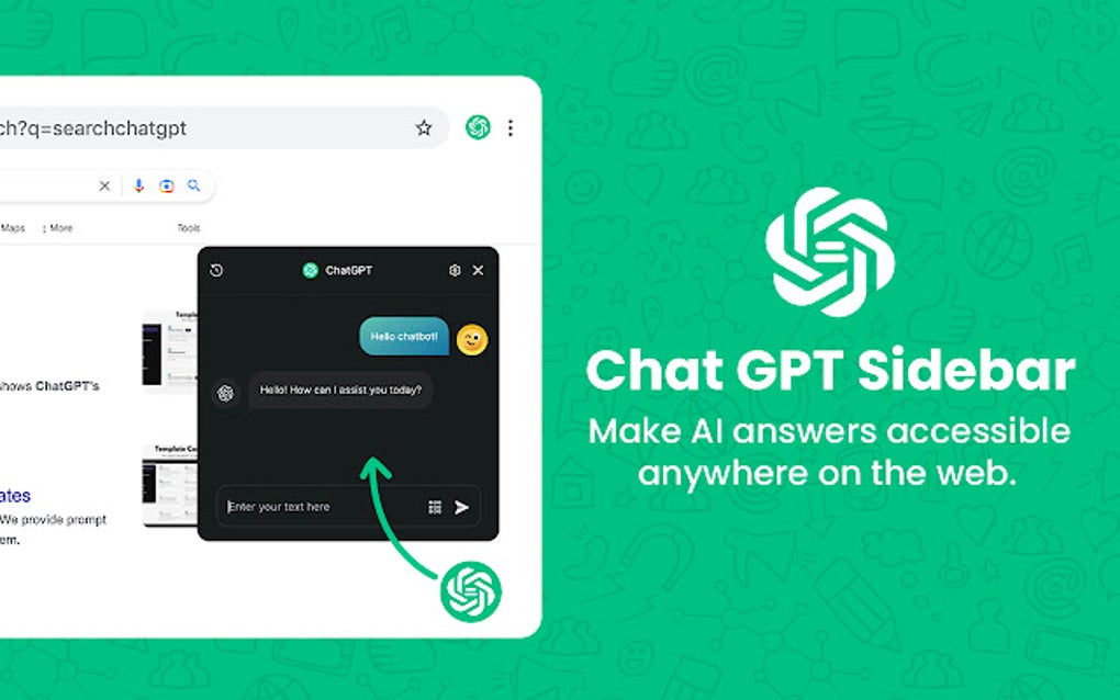 ChatGPT for Chrome - Sidebar GPT pour Google Chrome - Extension Télécharger