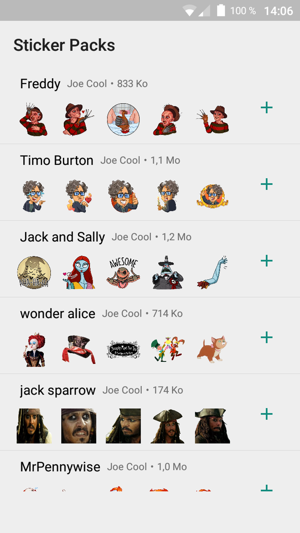 Jack Skellington Stickers para Android - Descargar
