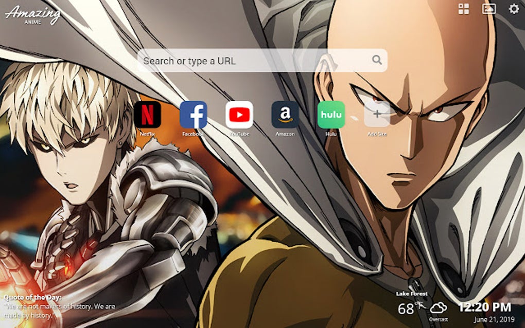 Amazing Anime Wallpapers for Google Chrome - Extension Download