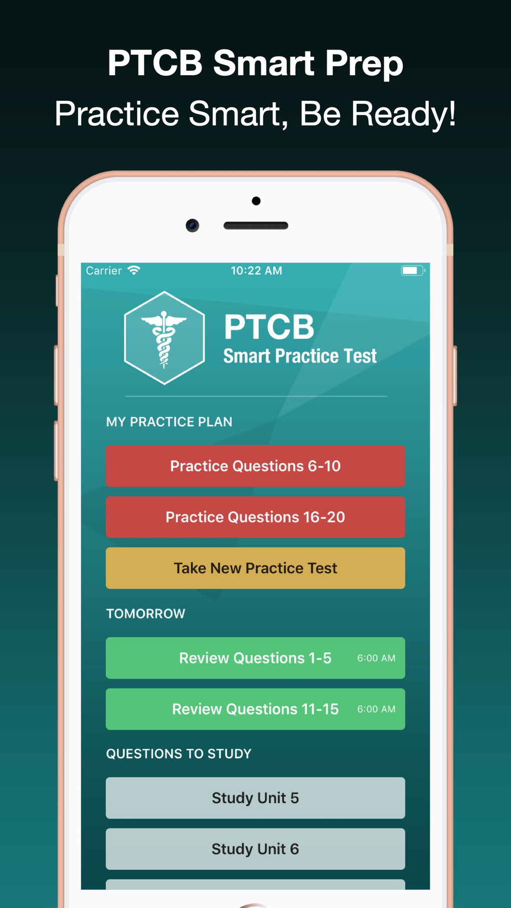 PTCB Smart Test Prep para iPhone - Descargar