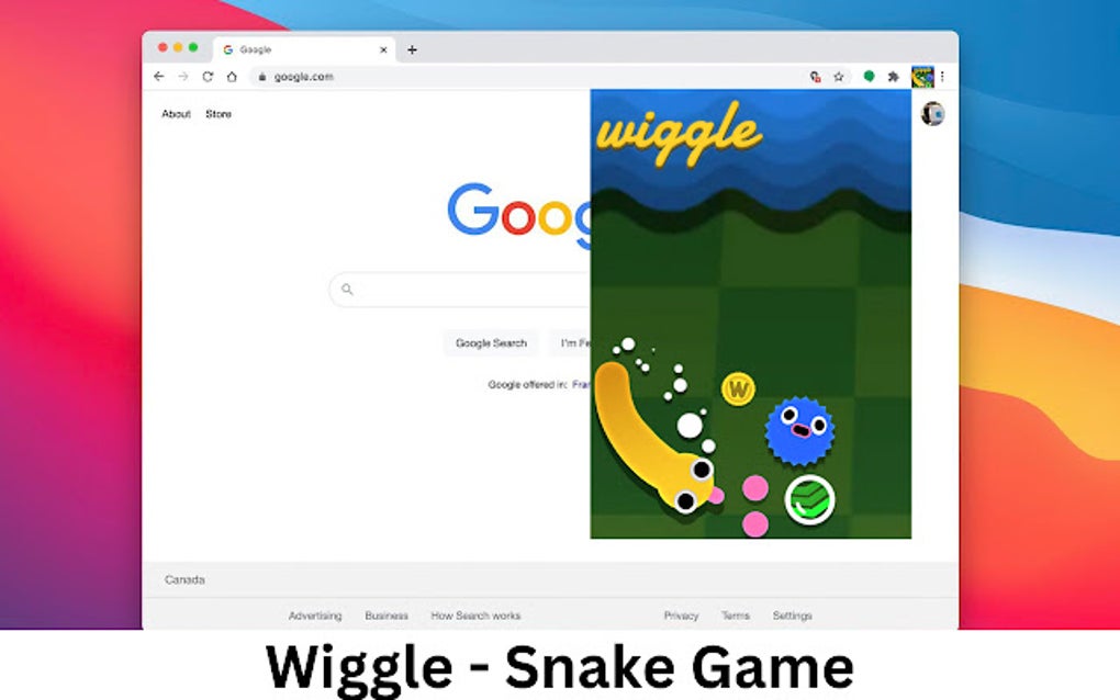 Wiggle - Snake Game Google Chrome 용 - 확장 프로그램 다운로드