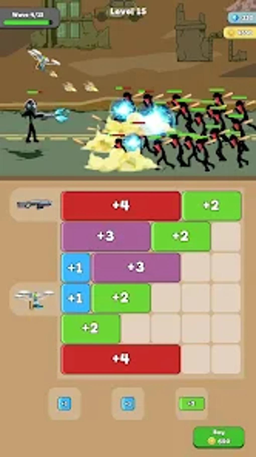 Clash of stickman: Combo blast para Android - Descargar