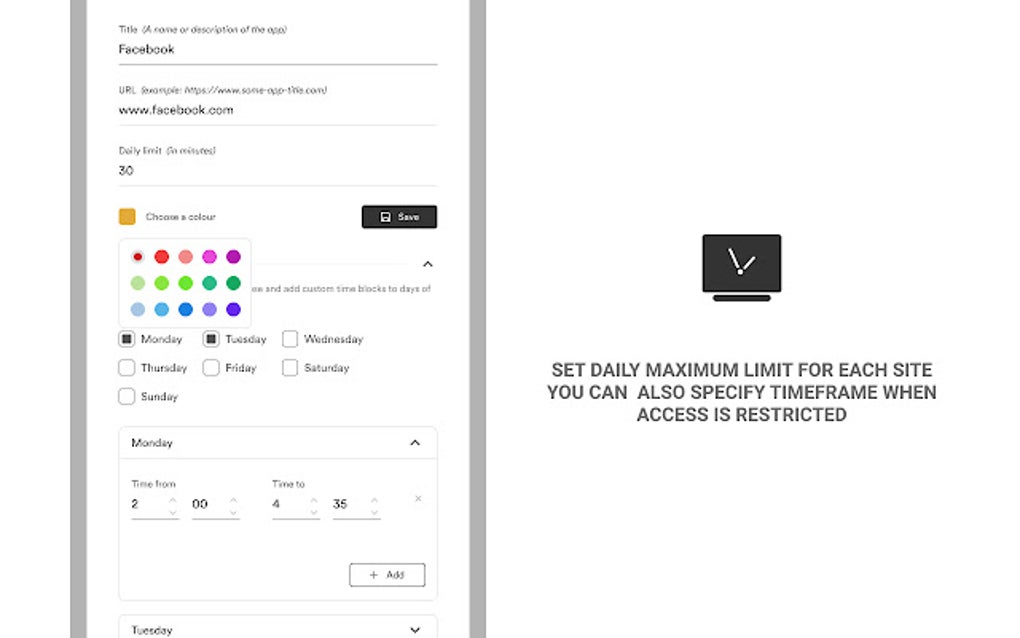 Screentime for Google Chrome - Extension Download