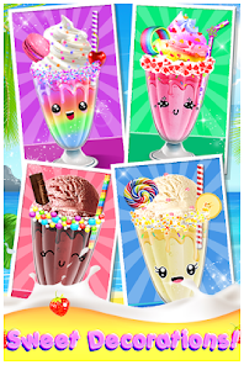 MilkShake Madness - Girls Game for Android - Download