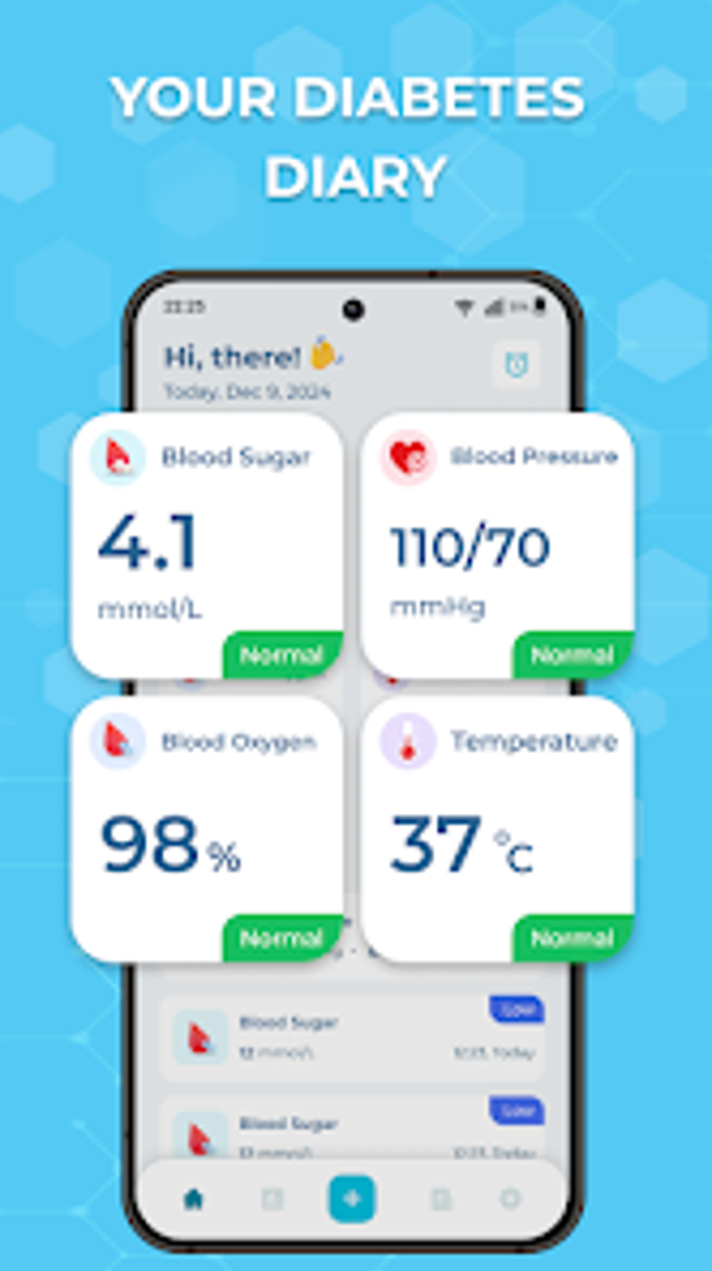 Android için Blood Sugar - Diabetes Diary - İndir