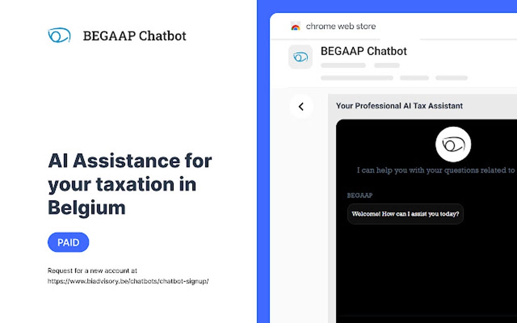 BEGAAP Chatbot para Google Chrome - Extensión Descargar