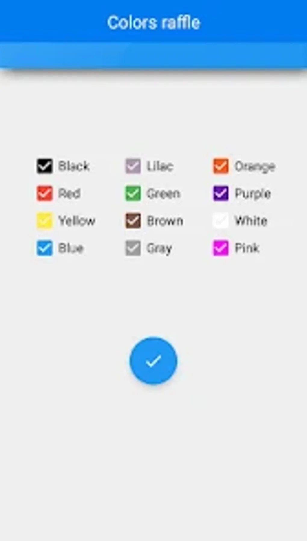 Easy raffle for Android - Download