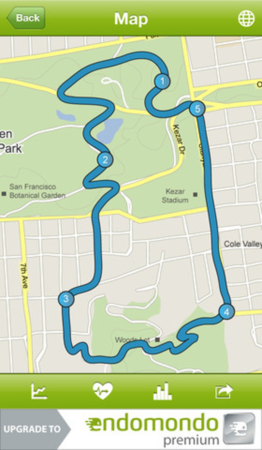 Endomondo Sports Tracker para iPhone - Download