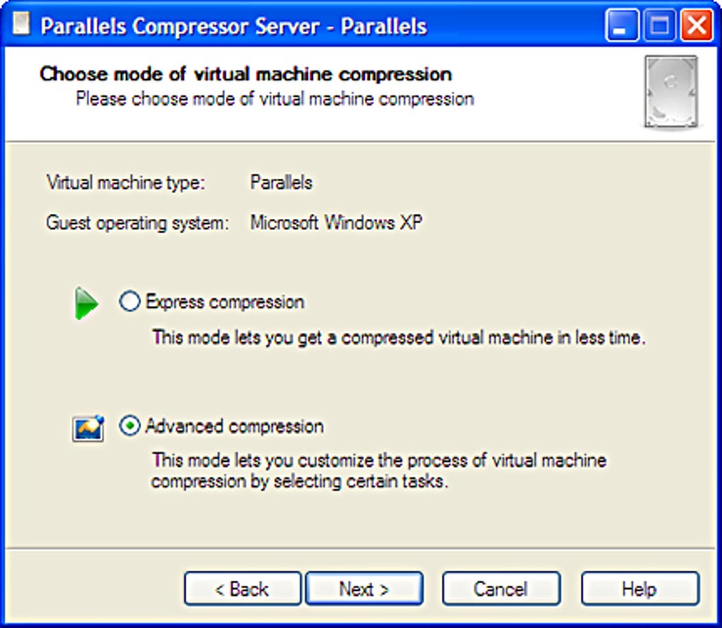 Parallels Compressor Server - Descargar