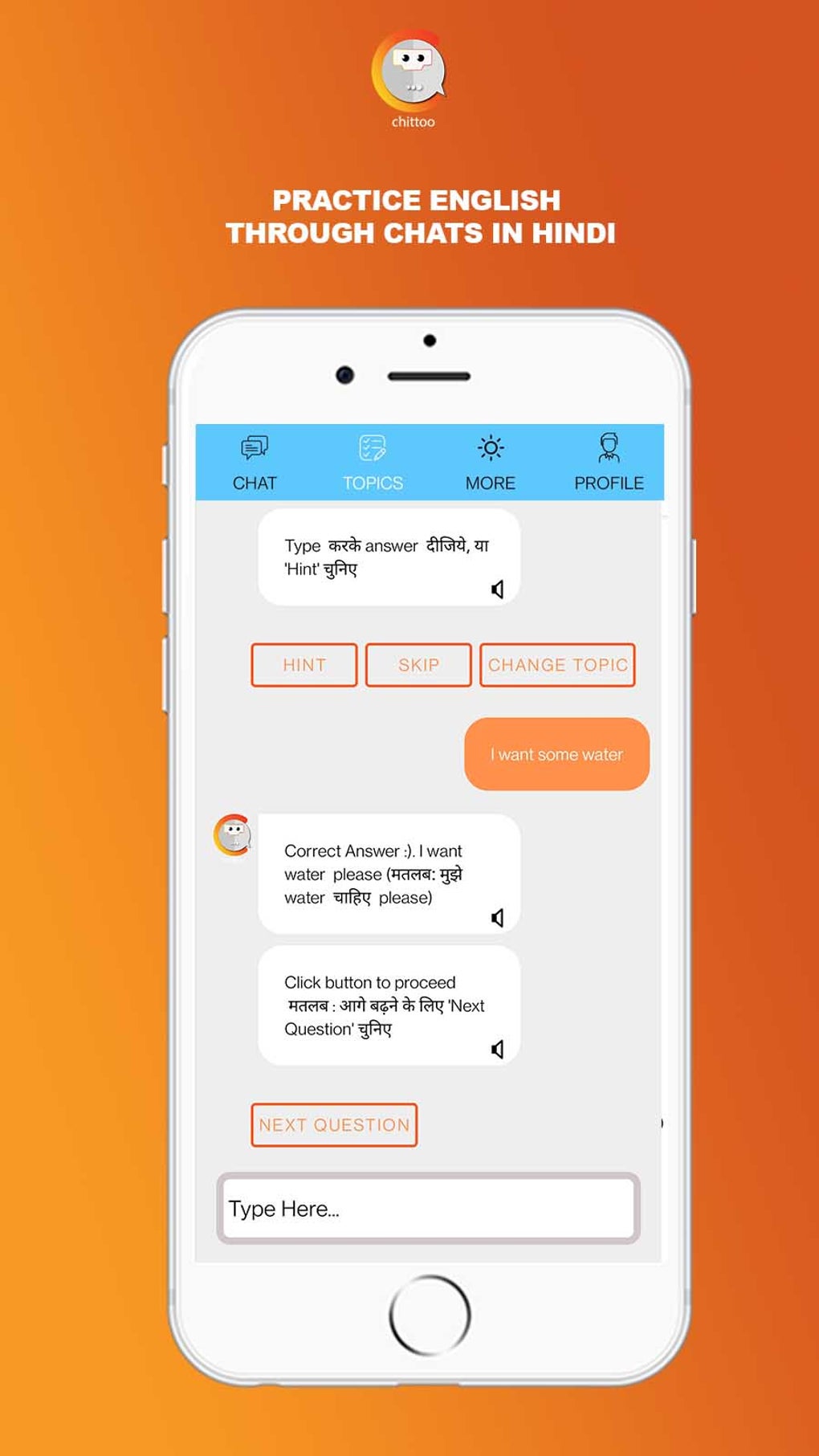 Chittoo Learn English In Hindi Para Android Download