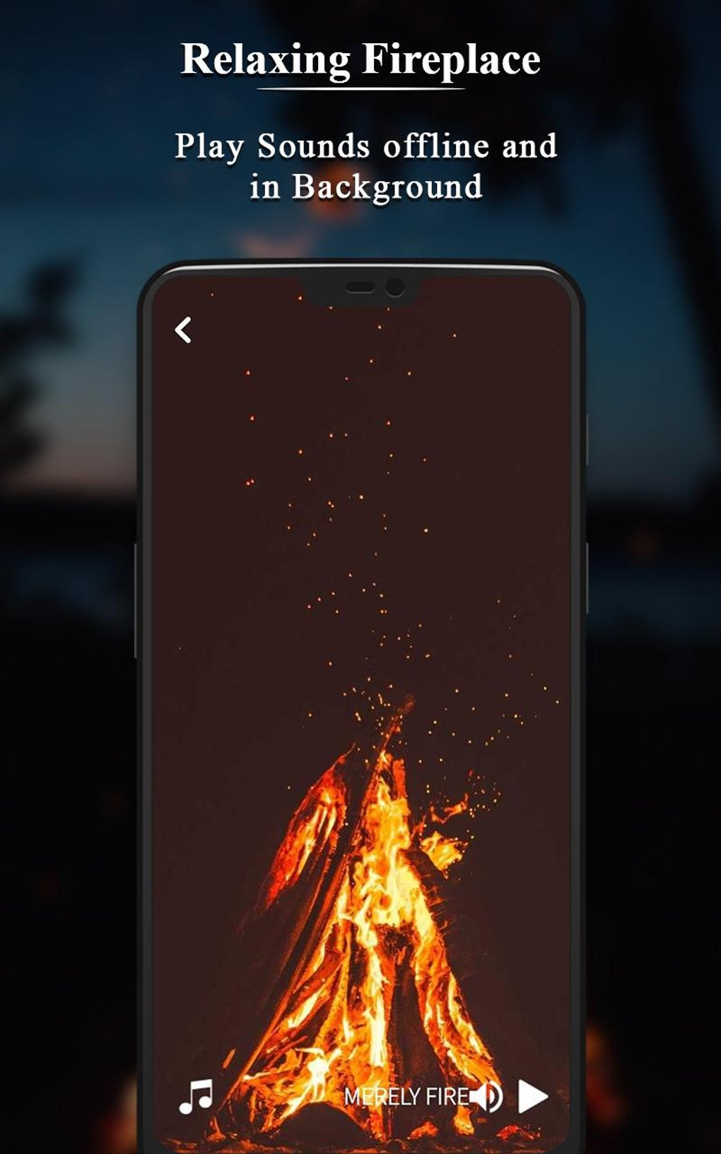 Fireplace with Crackling Fire for Android - Download