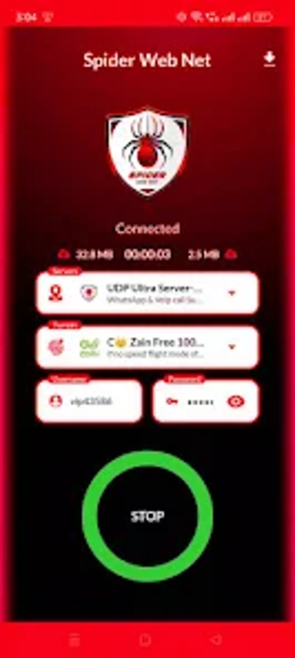 Spider-Web VPN para Android - Descargar