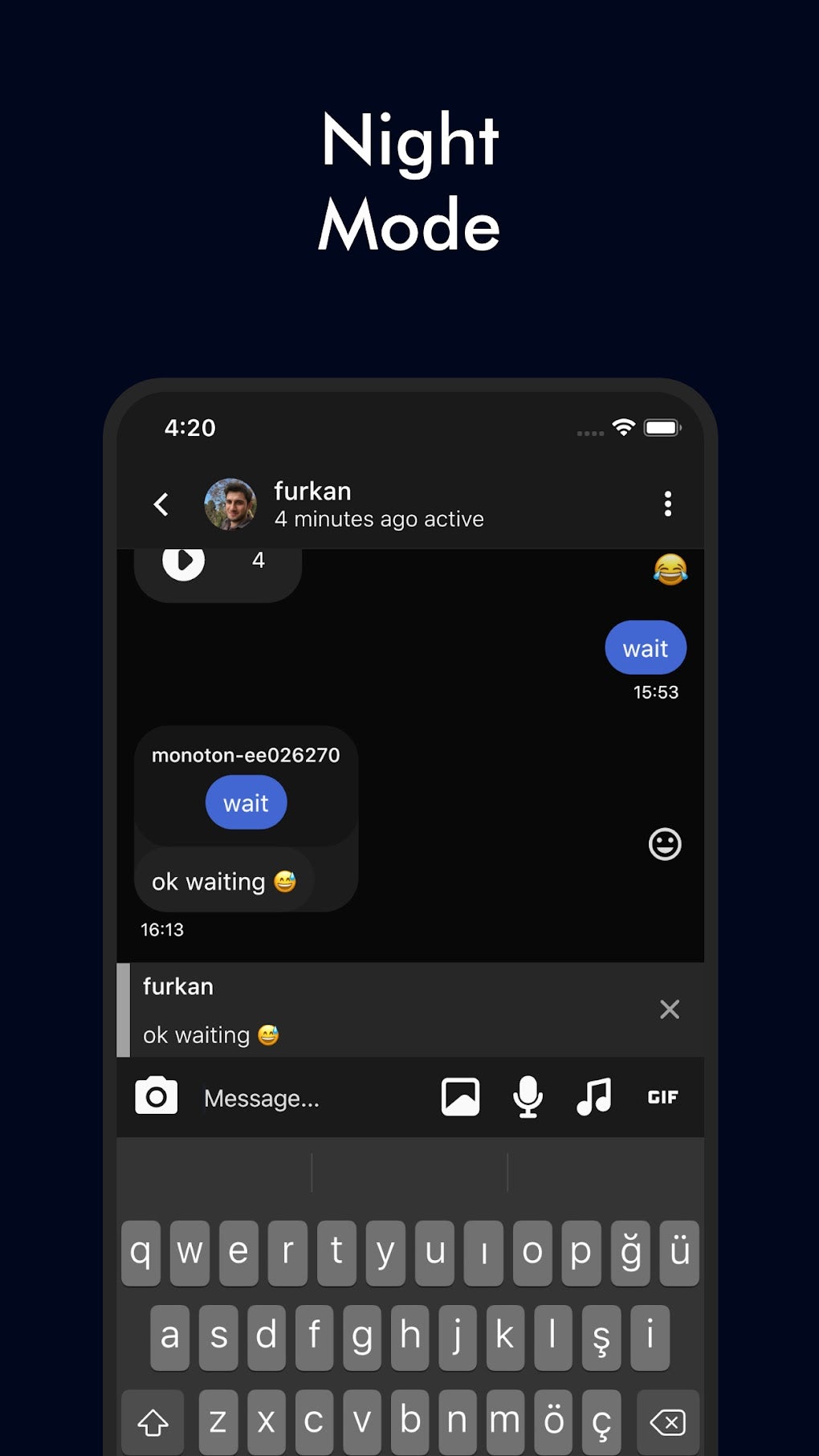Monotony - Anonymous Chat for Android - Download