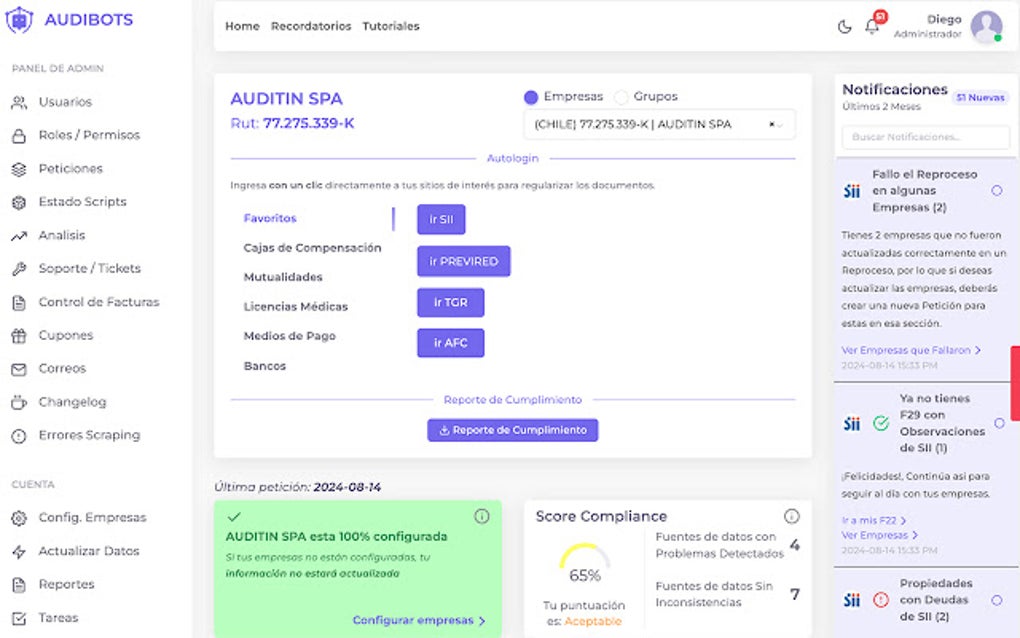 Extensión Audibots pour Google Chrome - Extension Télécharger