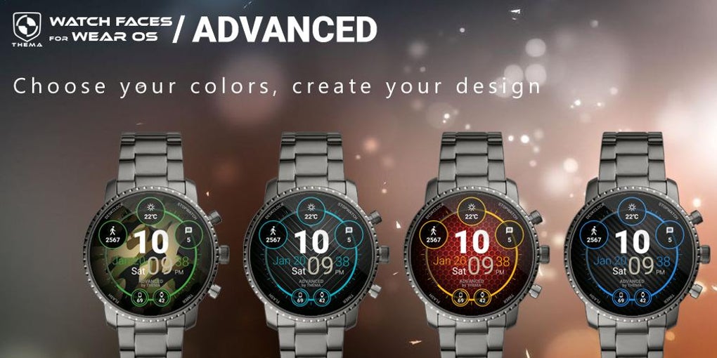 Advanced Watch Face Clock Widget APK for Android - Download