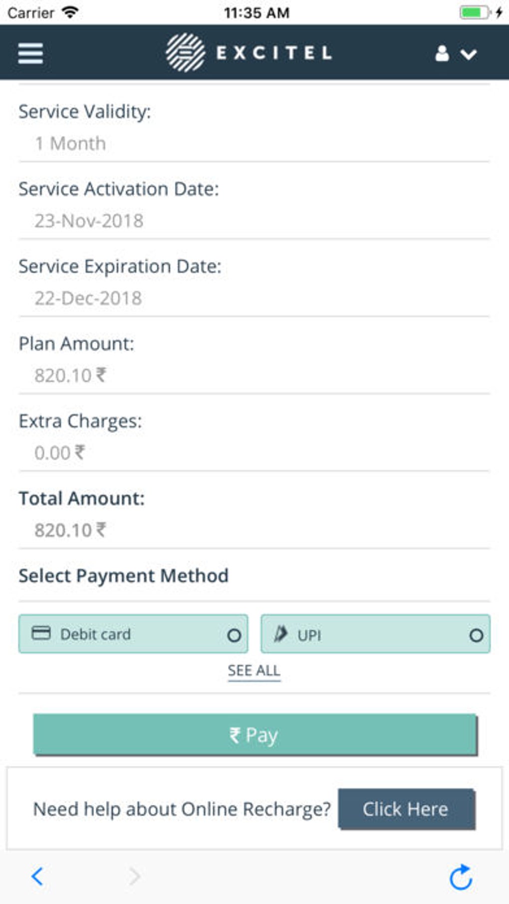 my Excitel for iPhone - Download