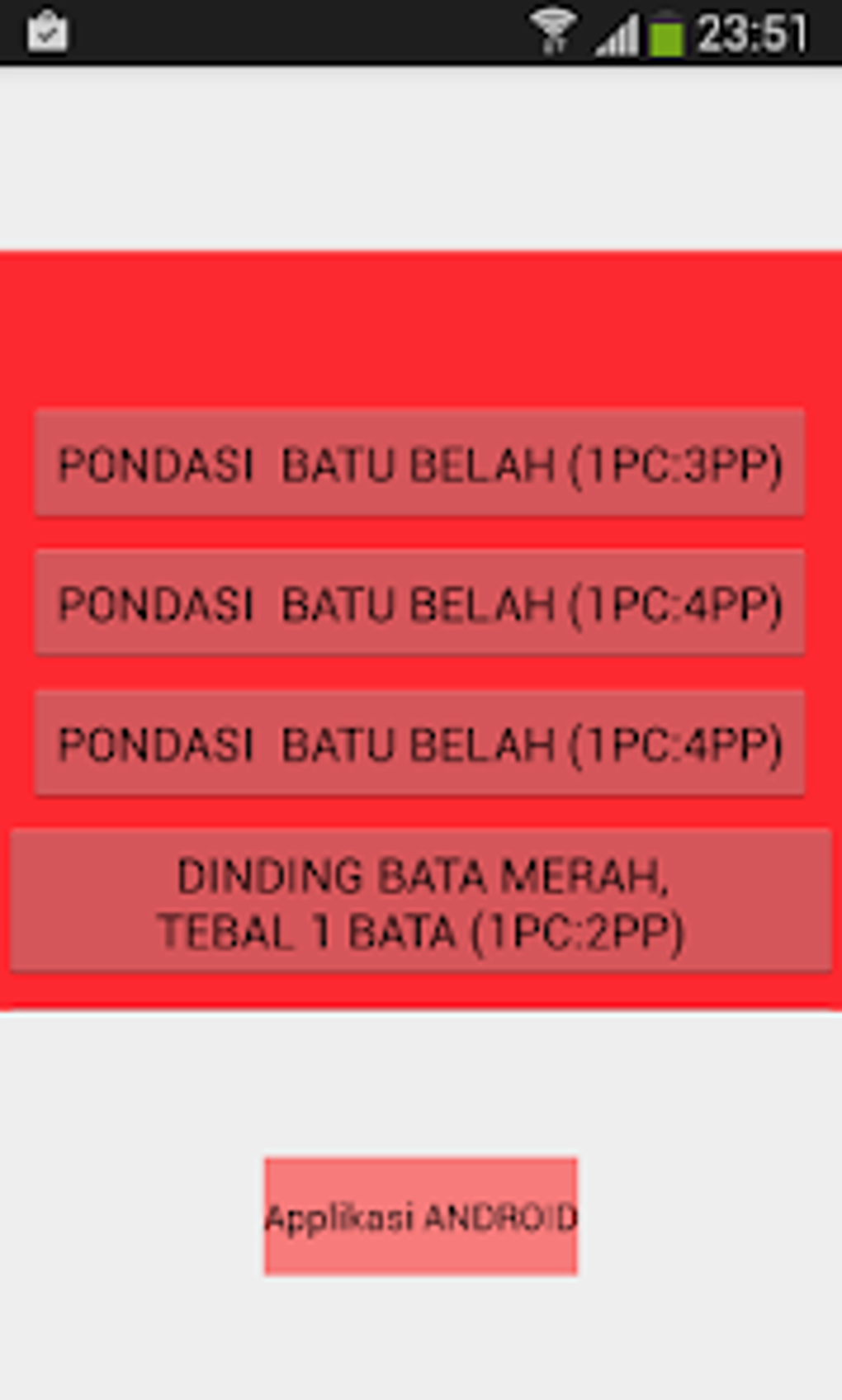 Analisa RAB para Android - Descargar