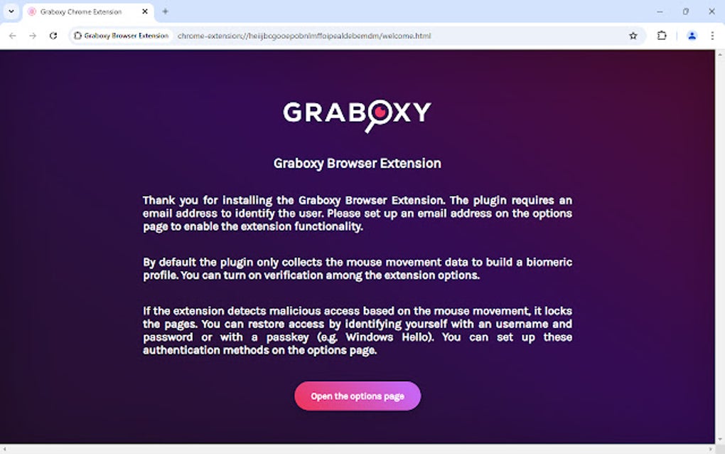 Graboxy Browser Extension para Google Chrome - Extensión Descargar