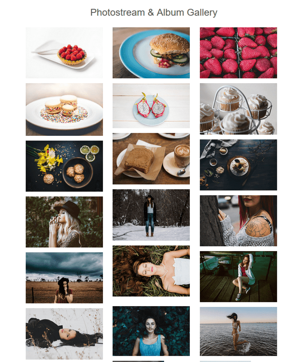Album And Photo Gallery For Flickr 8211 Album Flickr Widget for ...