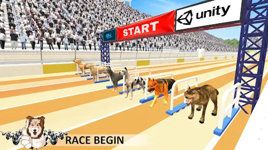 Greyhound 3D Dog Racing Fever for Android - Download
