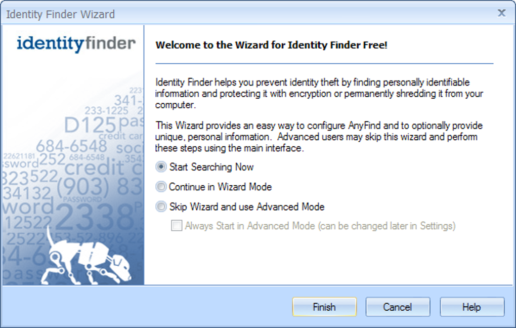 Identity Finder - Download